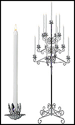 Traditional Tree Candelabras : Floor Candelabras